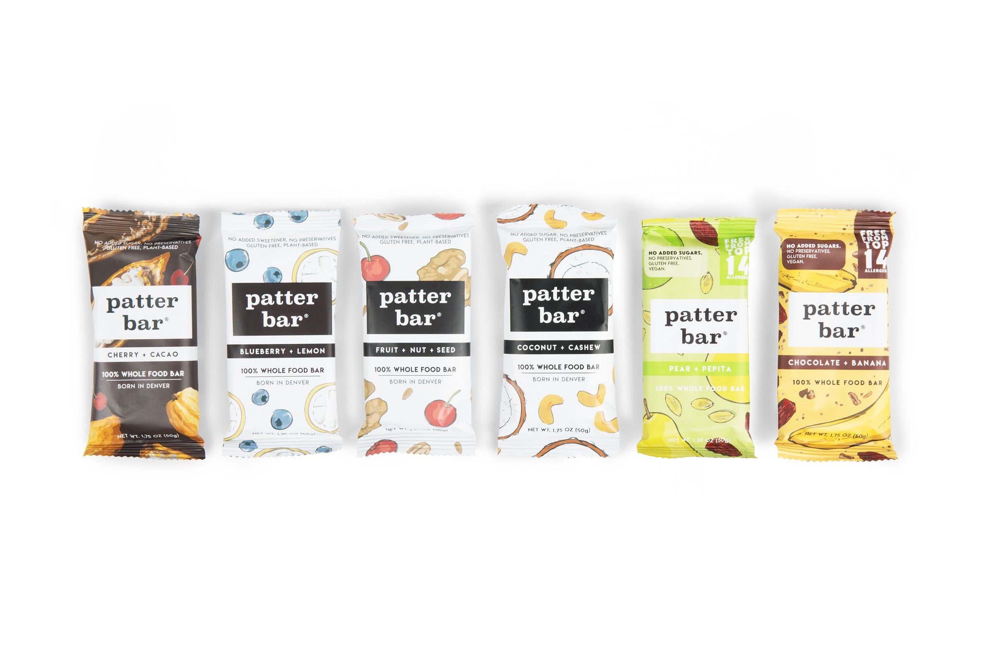 Patterbar | 100% Whole Food Energy Bar | No Added Sweeteners