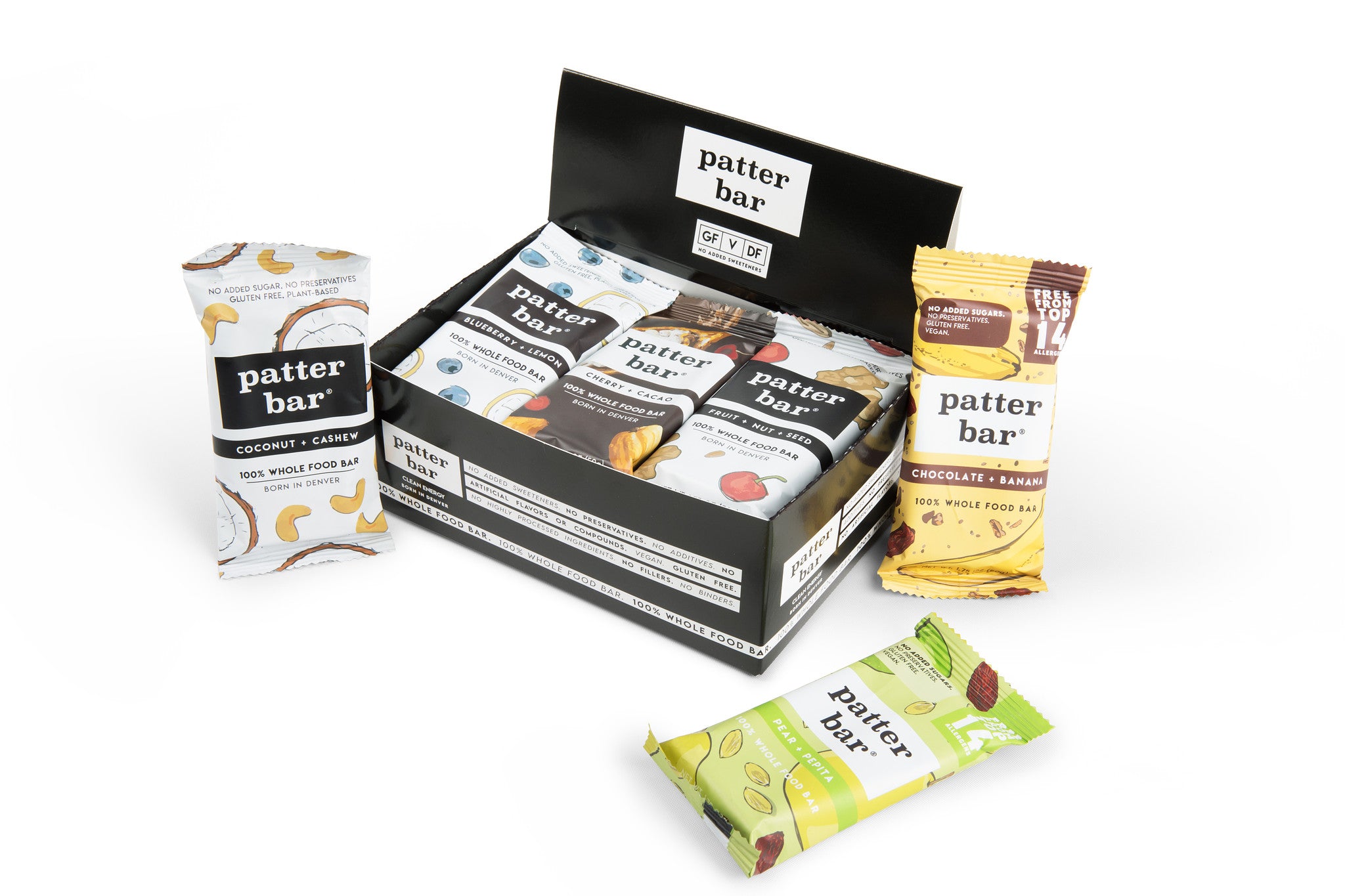 Variety Pack Whole Food Energy Bars | All 6 Flavors | No Added Sugar ...