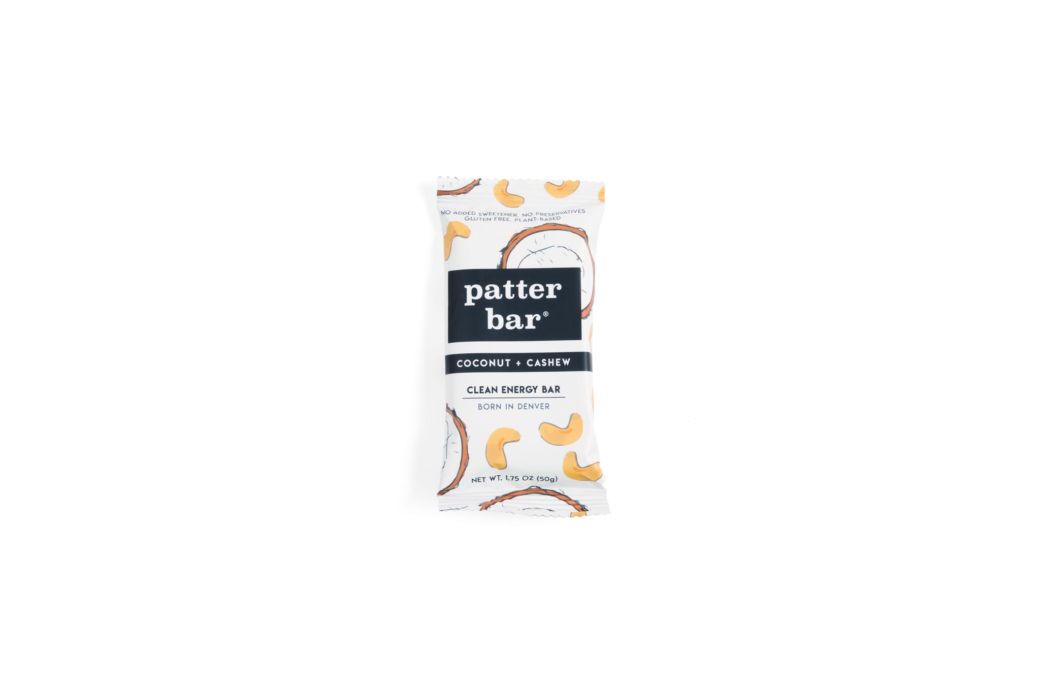 Coconut + Cashew Whole Food Energy Bar | 5 Ingredients | No Added Sugar ...